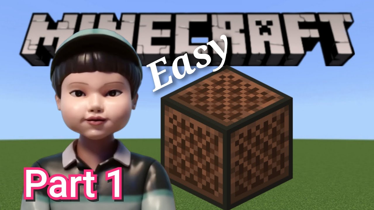 How to make Squid Game Jump Rope Song in Minecraft (Part 1) Easy - YouTube
