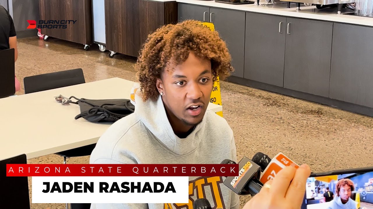 ASU Freshman QB Jaden Rashada Talks Sun Devil Family Legacy, Crowded QB ...