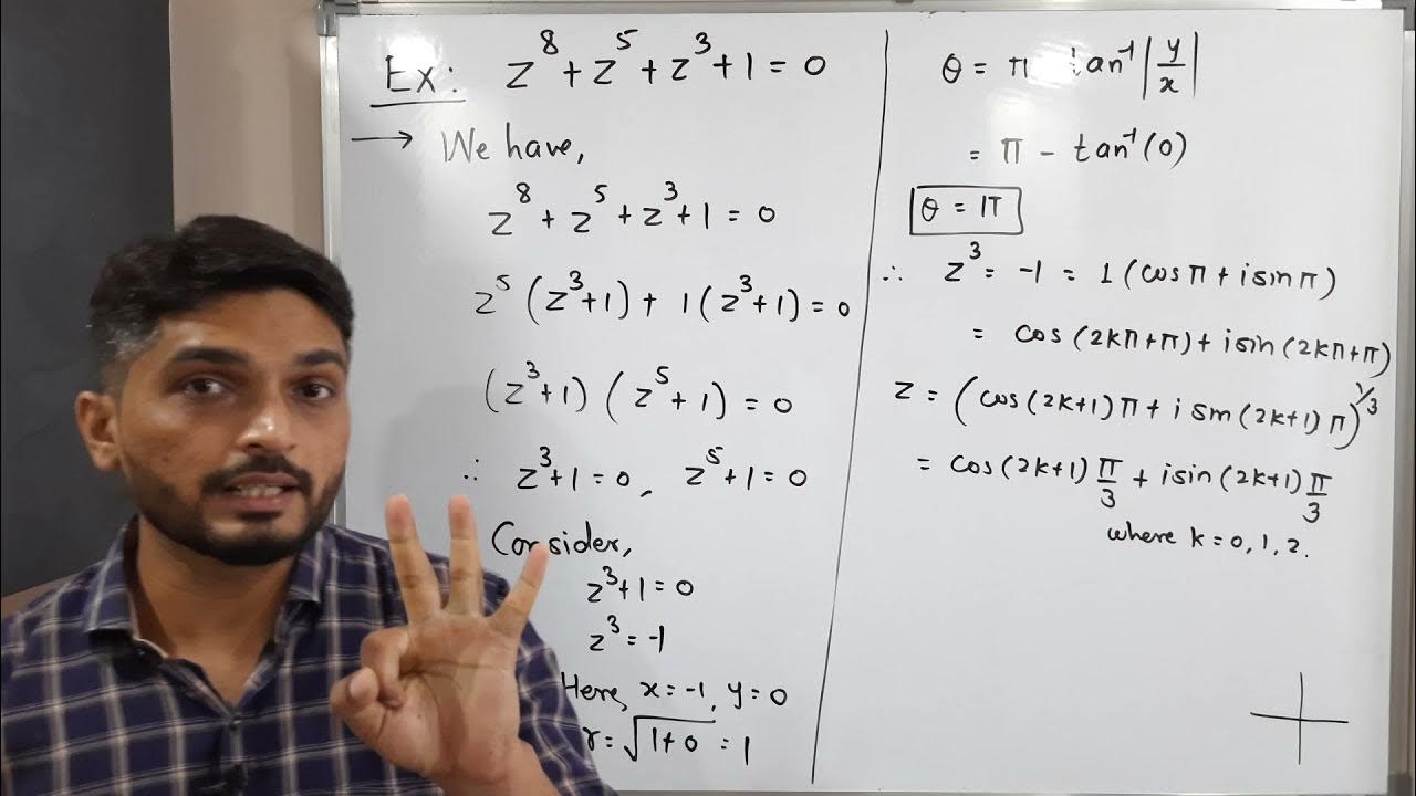 Complex Analysis | Unit 1 | Lecture 17 | Finding Roots of given equation - YouTube