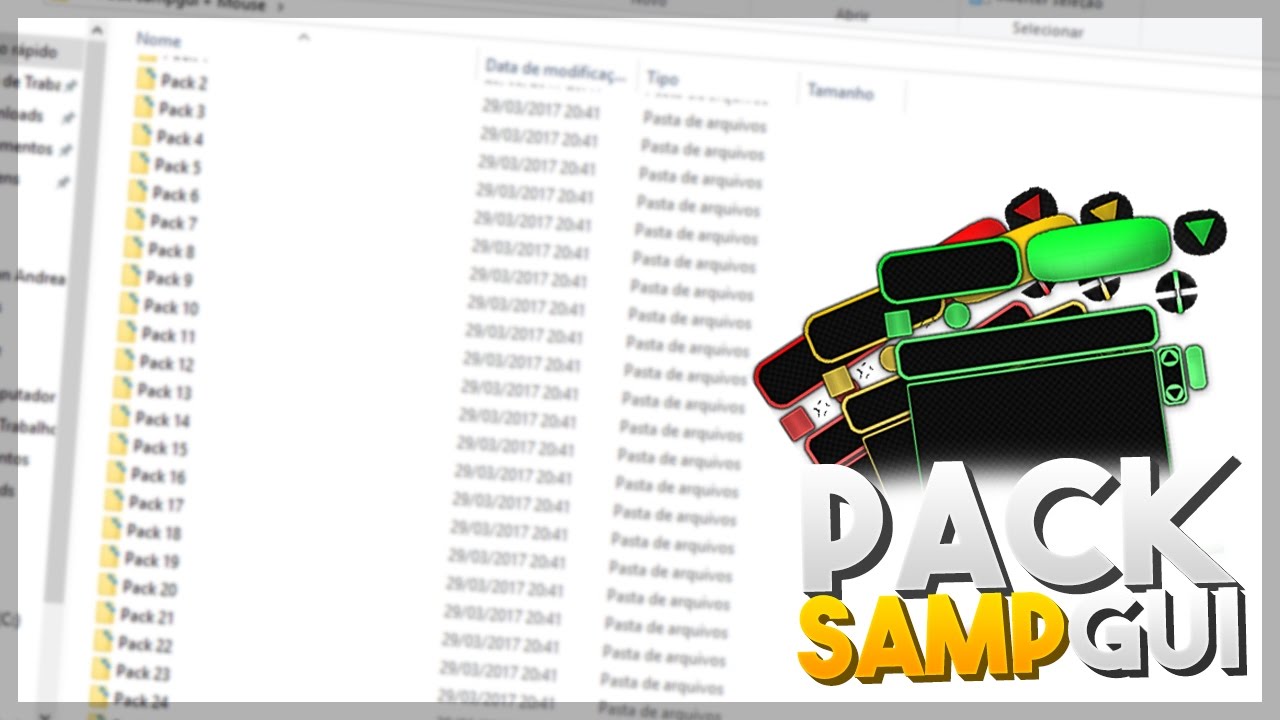 MODs - PACK DE SAMPGUI - YouTube
