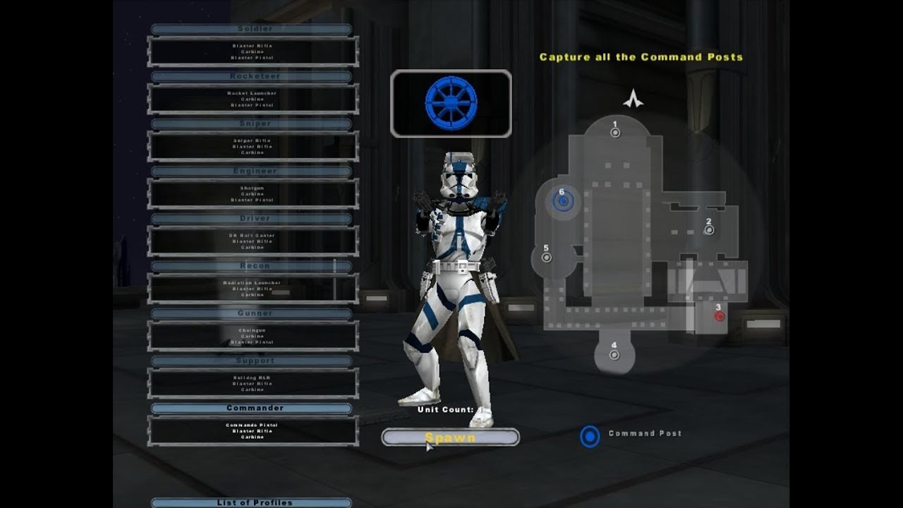 501st Clone Commander-SWBF2 (Dev's Side Mod) - YouTube