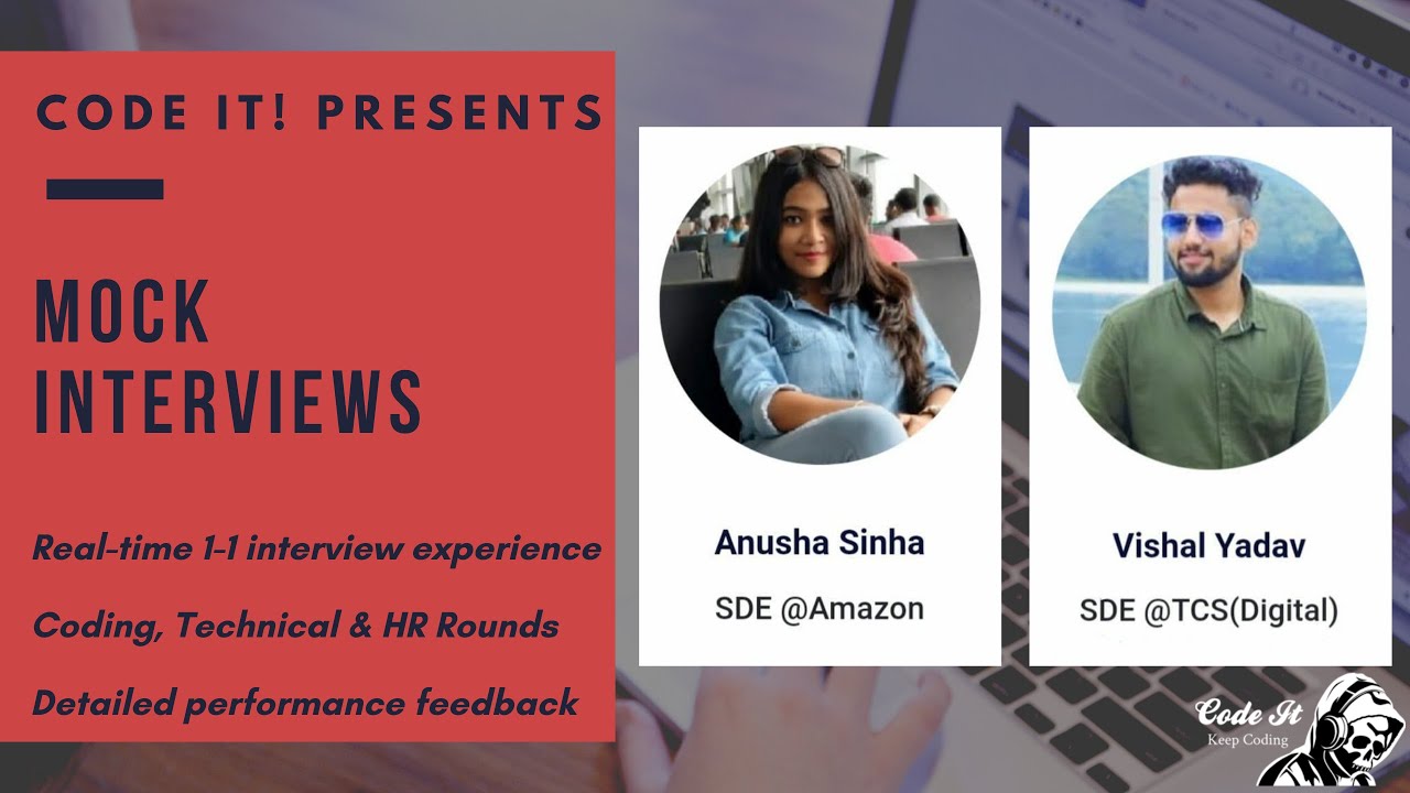 Code It || Virtual Face-to-Face Mock Interviews with Industry Experts ...