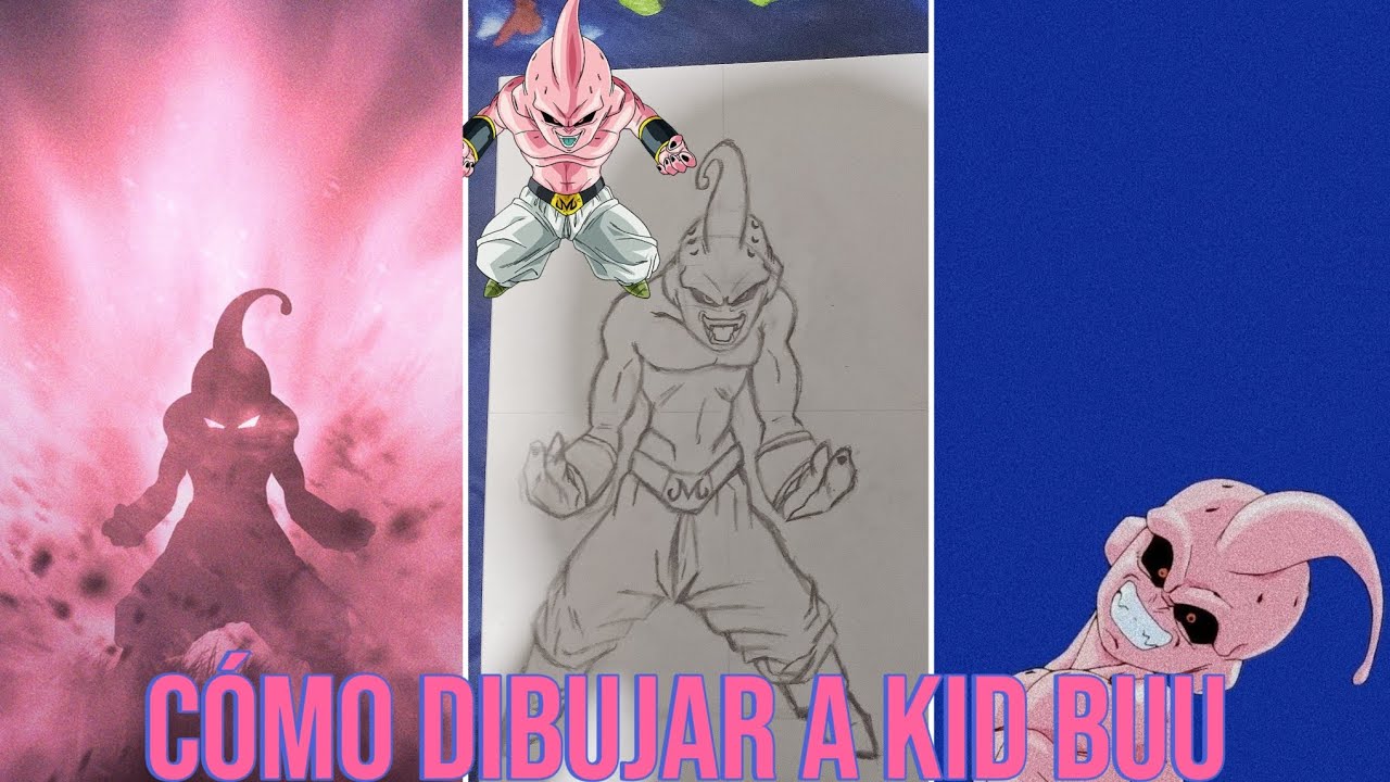 🔥COMO DIBUJAR A KID BUU🔥|TUTORIALES DE DIBUJO|CESAR ART - YouTube