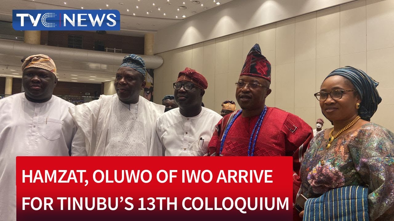Deputy Governor of Lagos, Dr. Obafemi Hamzat, Oluwo of Iwo Arrives for ...