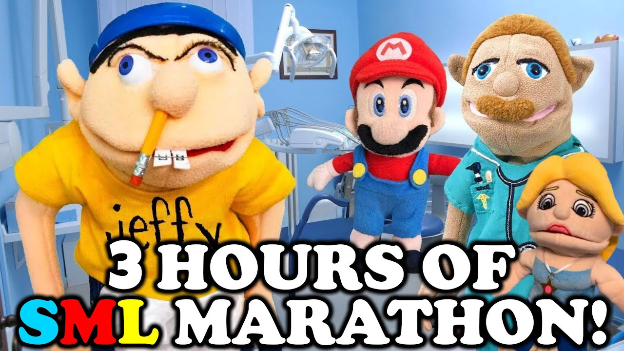 SML Movie : Jeffy Gets Braces ! 3 Hours Of SML Marathon ! Funniest of ...