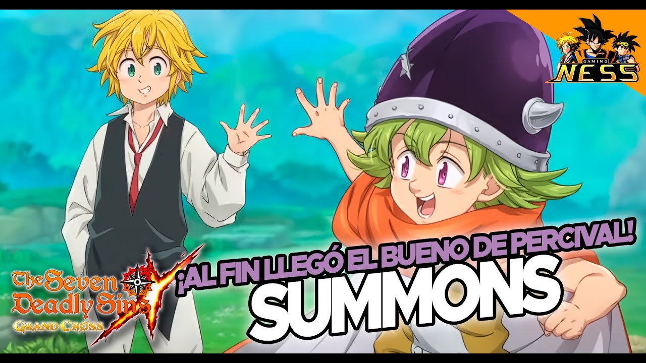 ⚔ 7DS GRAND CROSS | 🫶🏻 ¡PERCIVAL LLEGA POR FIN AL JUEGO! 💎 5TH ...