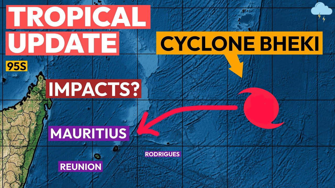 Strong Cyclone Impact Mauritius & Réunion?! (Bheki) (Tropical Weather ...