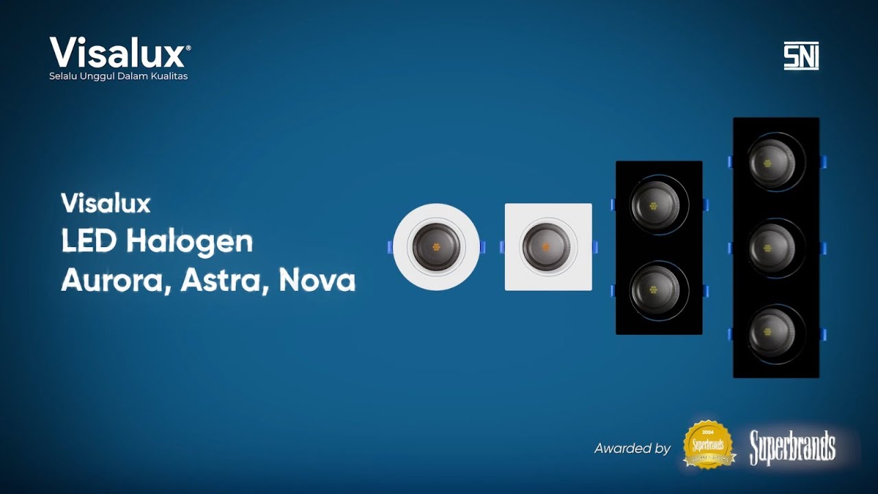 Launching Visalux New LED Halogen - Visalux Indonesia - YouTube