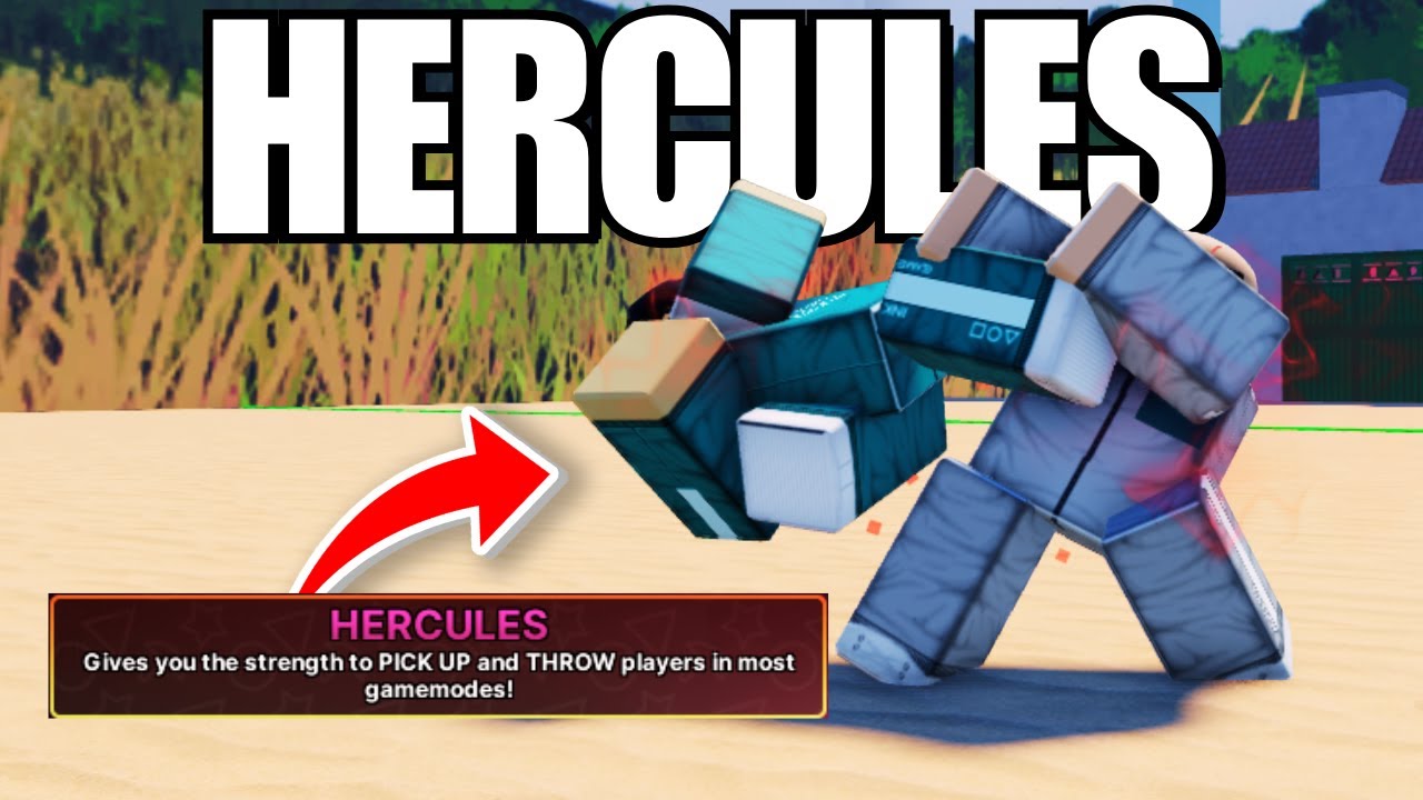 *NEW* HERCULES POWER is ACTUALLY INSANE in Roblox Squid Game | INK GAME ...