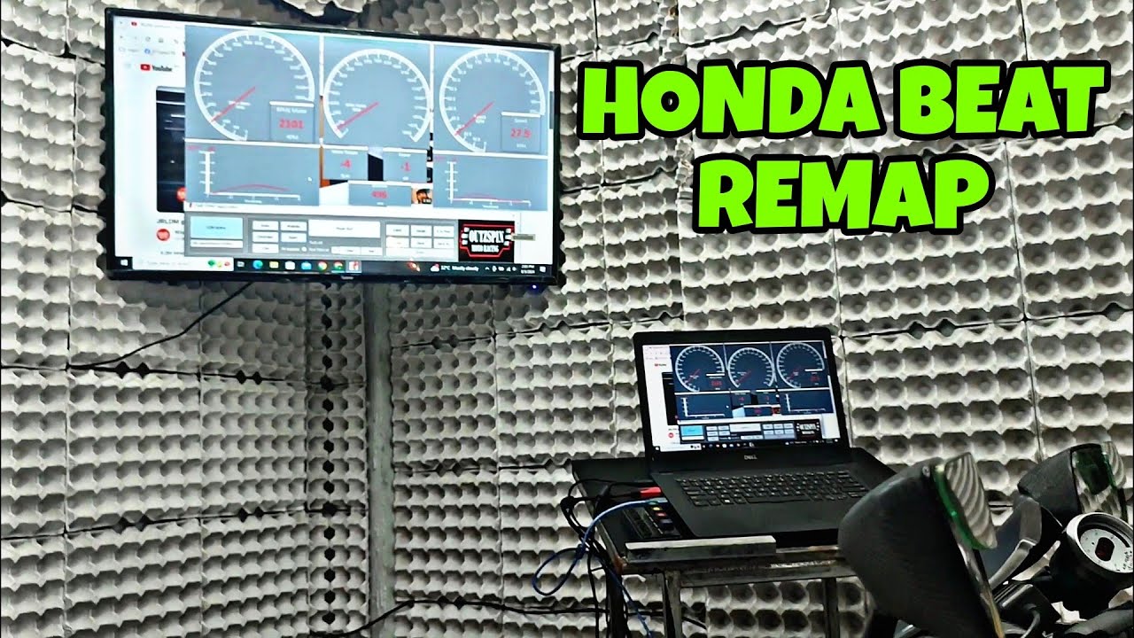 Honda Beat REMAP I Dyno Tuning - YouTube
