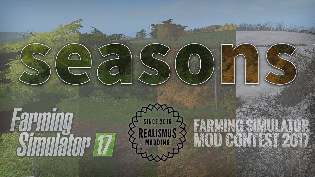 [TUTO] METTRE LE MOD SEASONS SUR UNE MAP | Farming Simulator - YouTube
