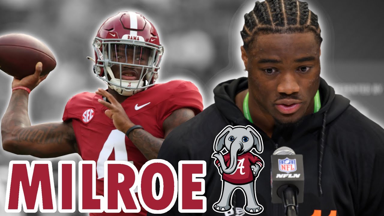 Am I Watching A Different Jalen Milroe? | Jalen Milroe vs Georgia - YouTube