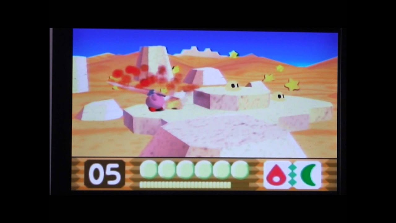 Kirby 64 - episode 3: Evil sand crocodiles! - YouTube