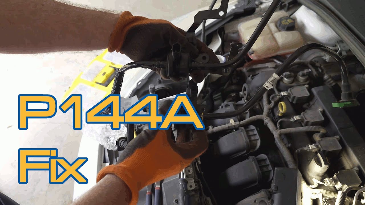 P144A Purge Solenoid Fix Ford Focus 2012-2018 - YouTube