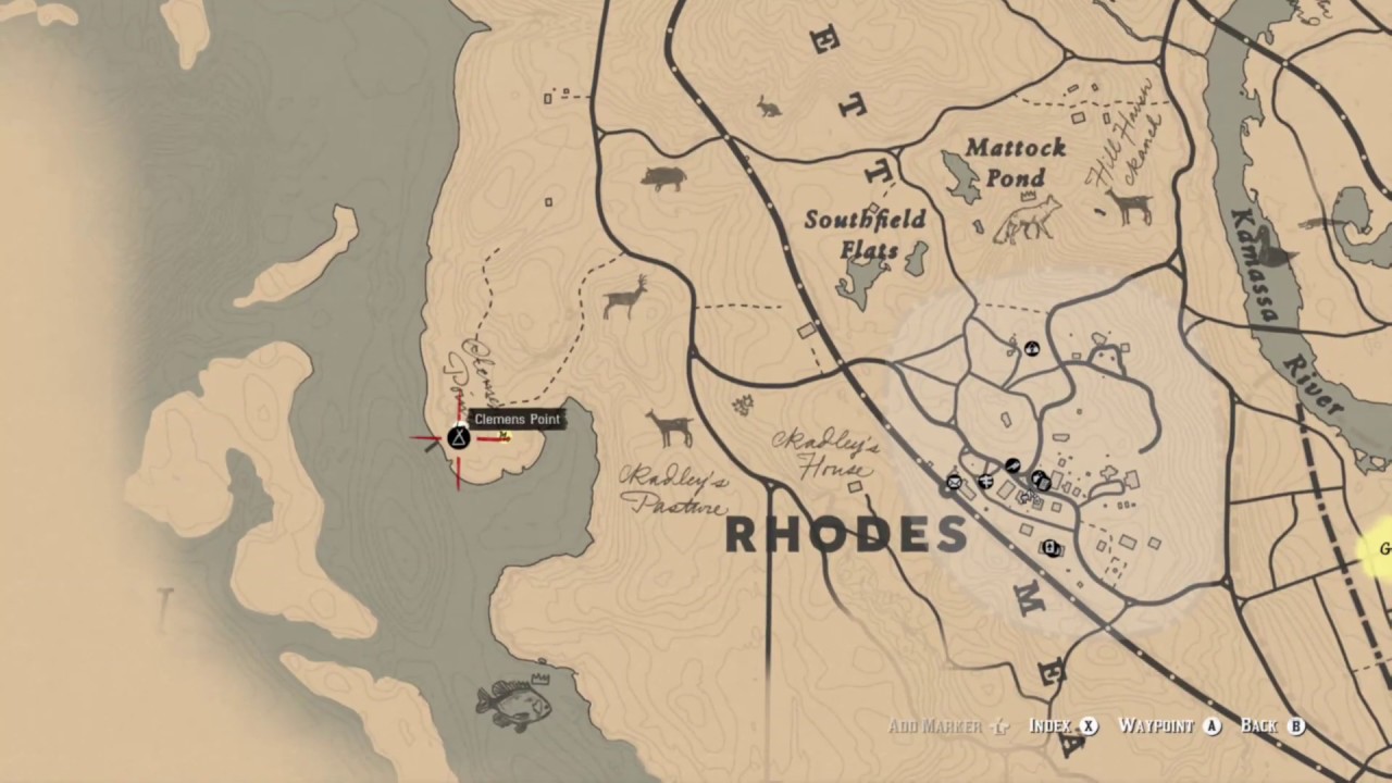 The secret in Rodes (RDR2) - YouTube