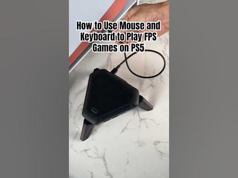 How to Use Mouse and Keyboard to Play FPS Games on PS5 #playstation #ps5gameplay # ...