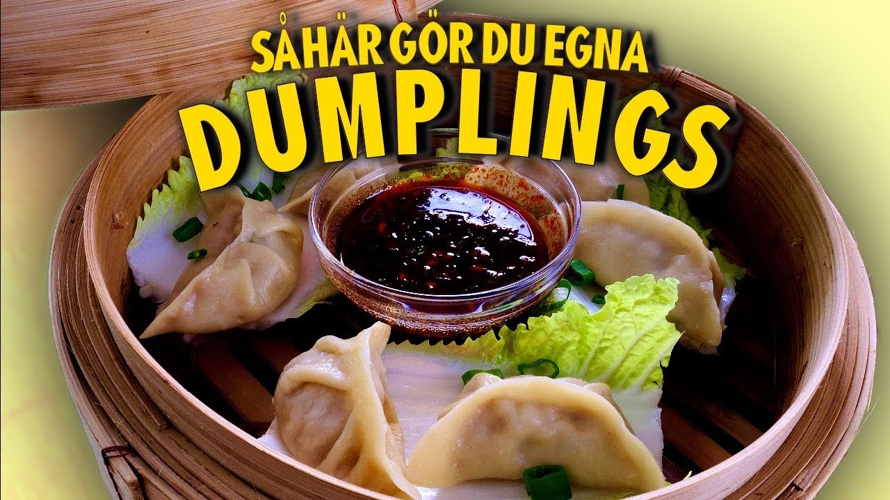 DUMPLINGS 🥟 | SÅ LYCKAS DU - YouTube