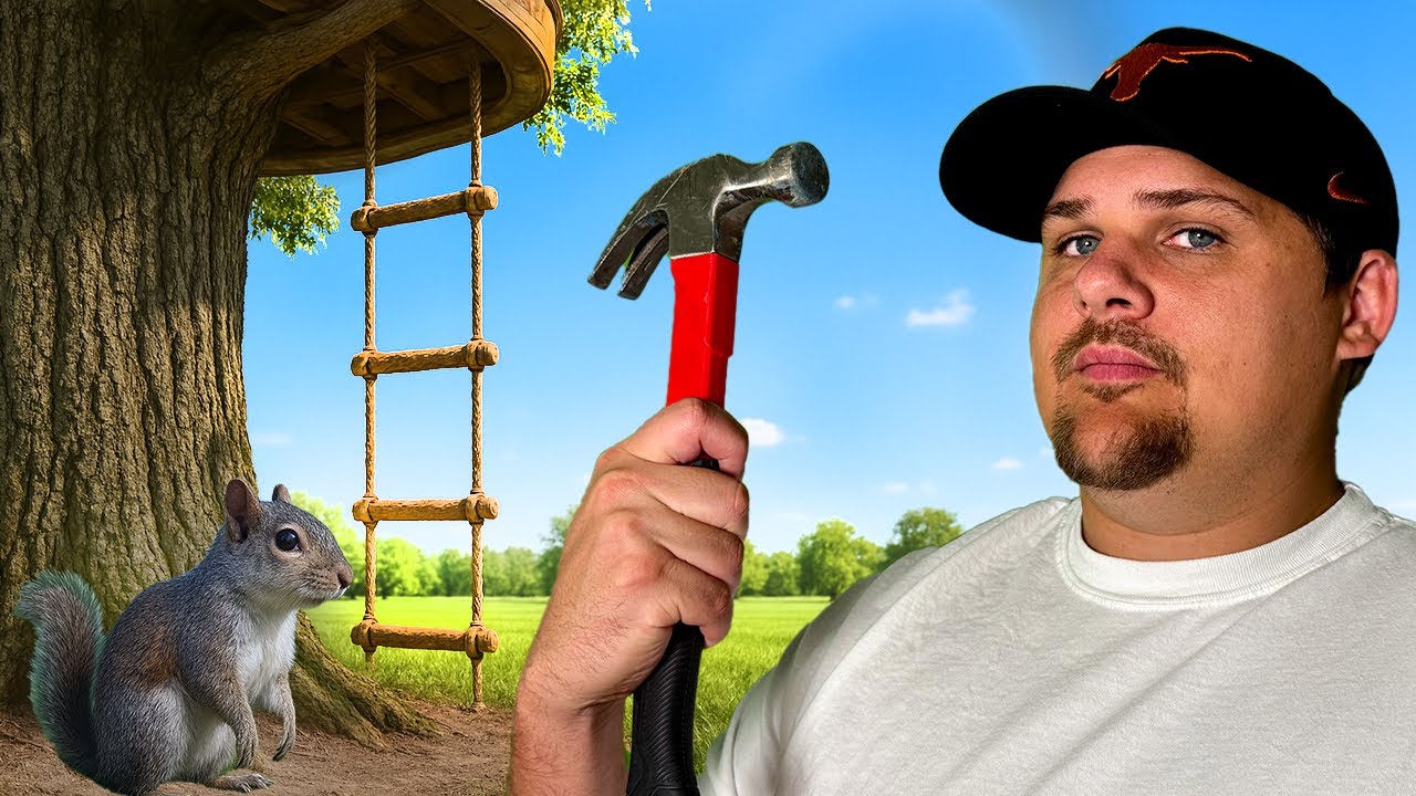 I Built a Squirrel Hotel - YouTube