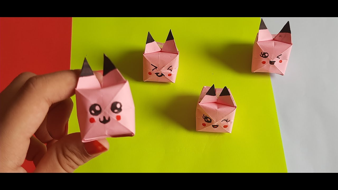 DIY Cute Paper Pink Pokemon 💗 / DIY Cute Paper Pink Pokemon / PAPER ...