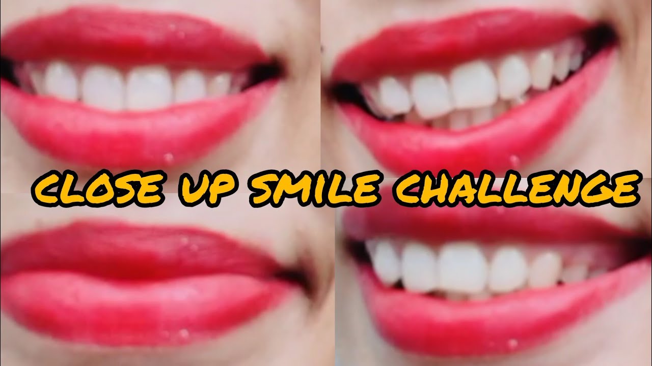 #close up smile challenge#viral challenge video#viral challenge ...