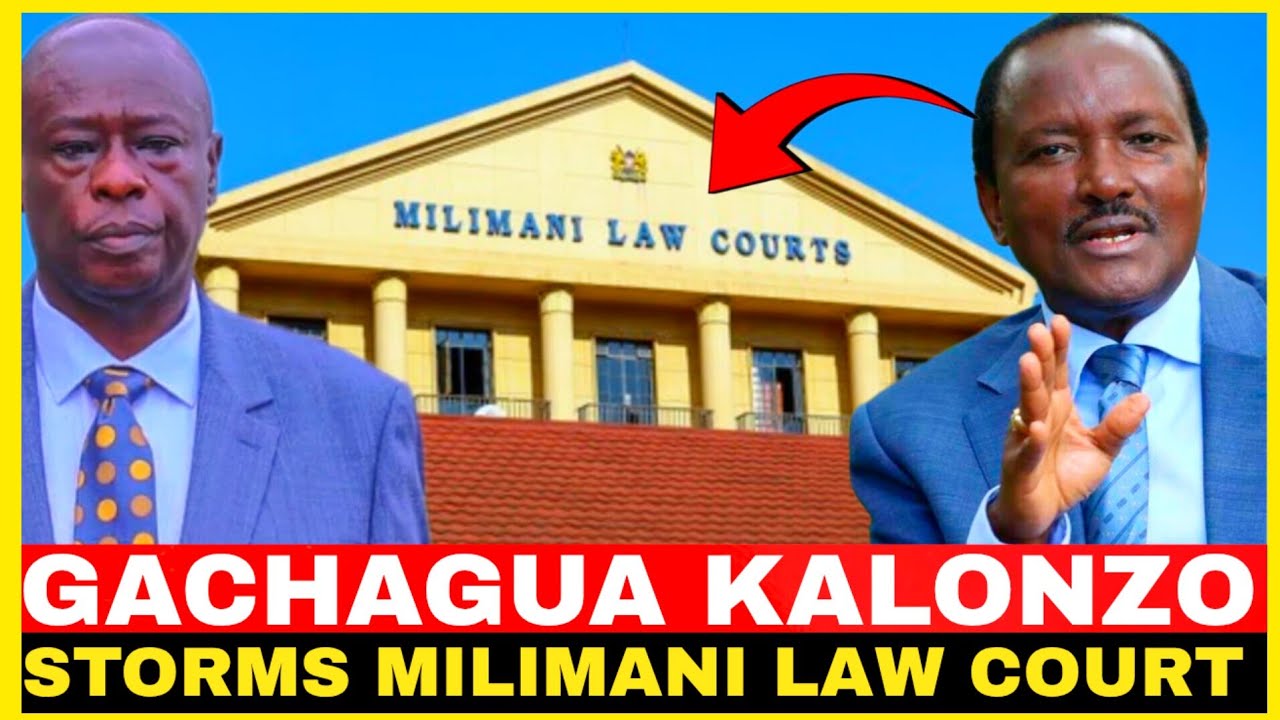 GACHAGUA,KALONZS STORMS MILIMANI LAW COURT TO BLOCK SELLS OF SAFARICOM ...