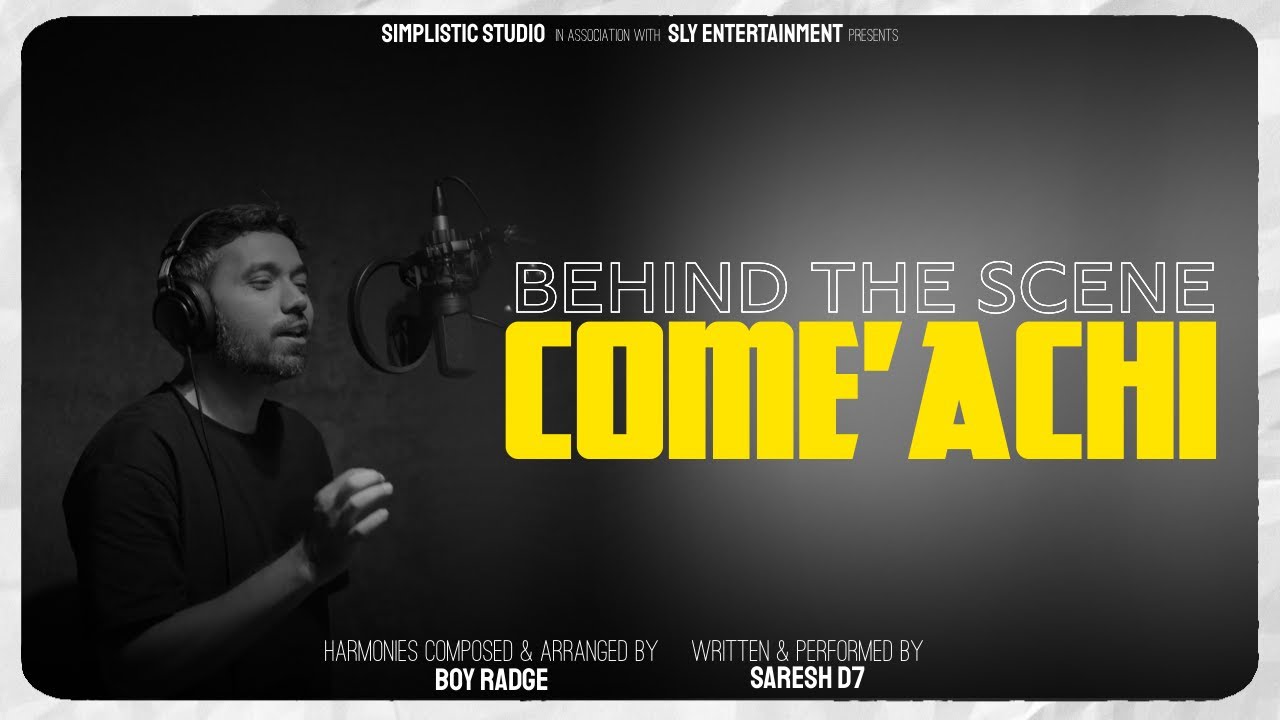 Naam Katra Isai | Come'Achi BTS | Boy Radge | Saresh D7 - YouTube