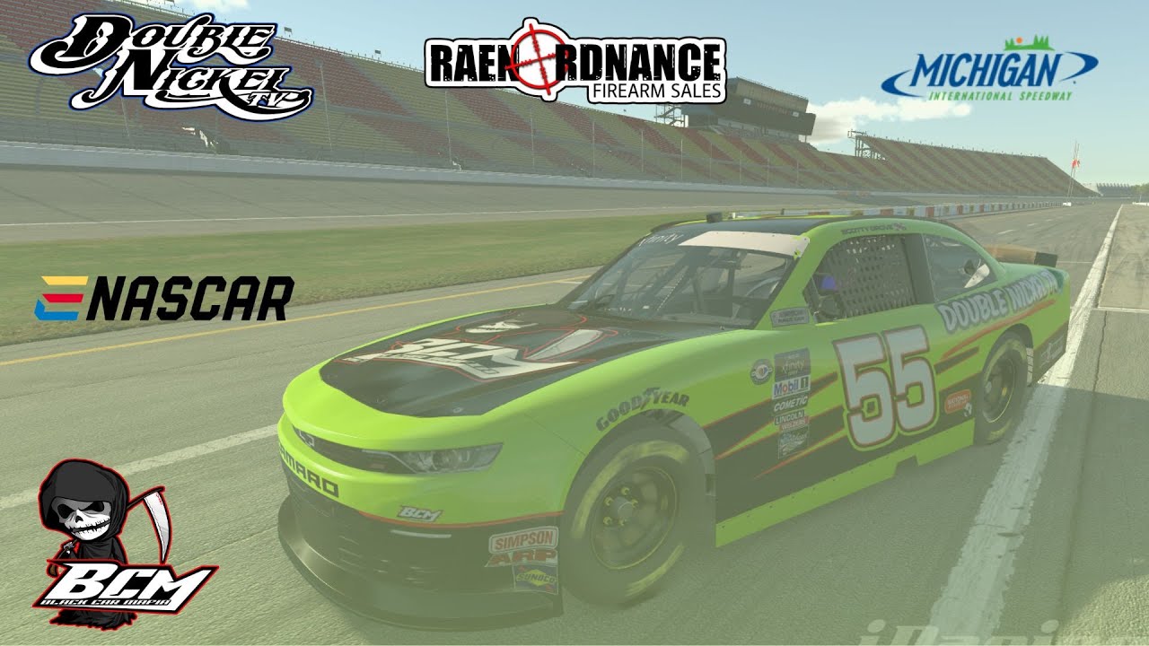 Michigan 2023: Sim Race City: NASCAR Xfinity Series: Flying Aces TV ...