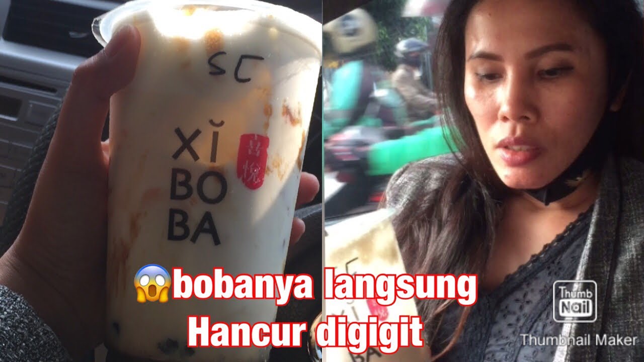 REVIEW MINUMAN KEKINIAN | XI BOBA RASA SALTED CARAMEL - YouTube