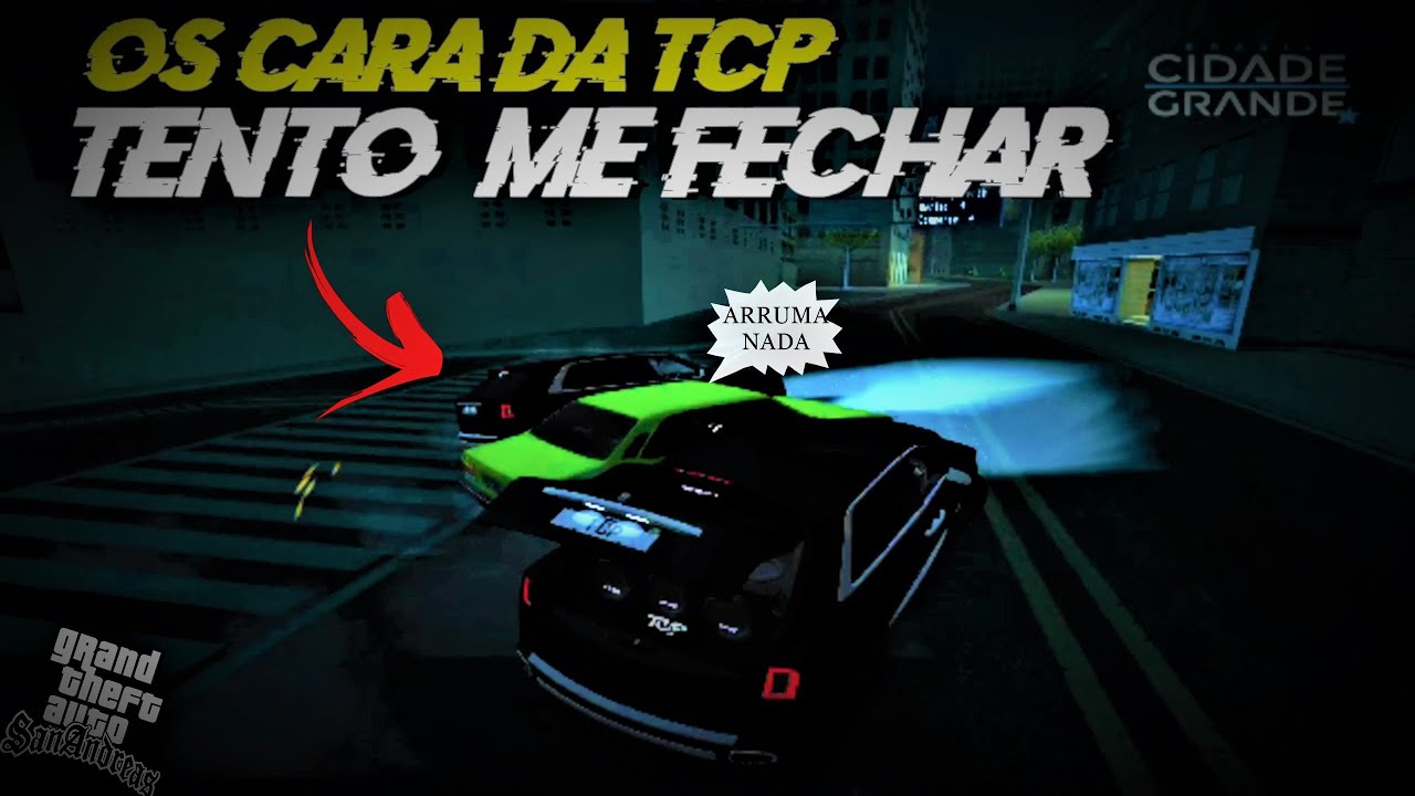 GTA MTA RP - FUGA NA TCP *BRASIL CIDADE GRANDE - YouTube