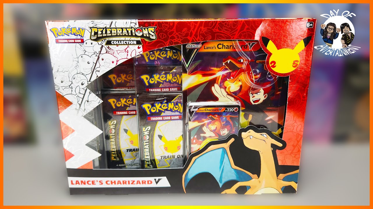 Pokemon TCG: Lance's Charizard V Box Opening! - YouTube