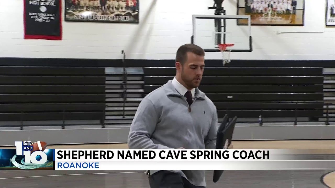 Cave Spring Named New Football Coach - YouTube