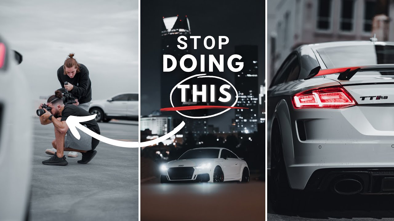 5 Car Photography MISTAKES Only AMATEURS Make - YouTube
