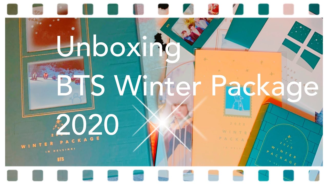 UNBOXING BTS Winter Package 2020 with Jimin booklet #BTS #BTSArmy - YouTube