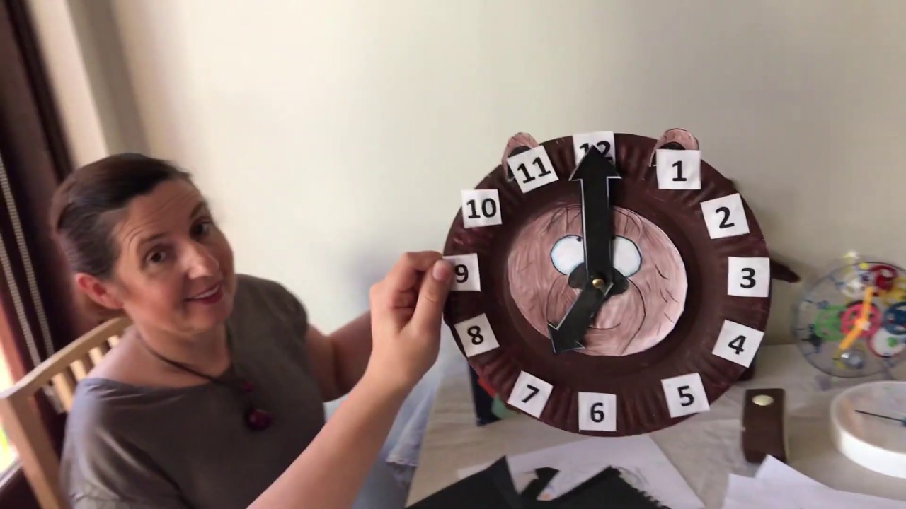 Lets Make... A Bedtime, Daddy! Clock with Sharon Giltrow! - YouTube