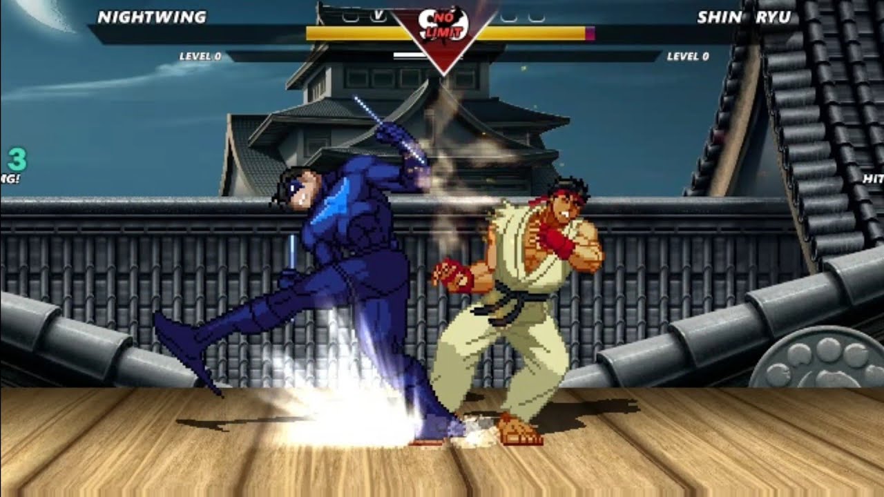 Nightwing vs Shin Ryu - High level insane fight ! - YouTube