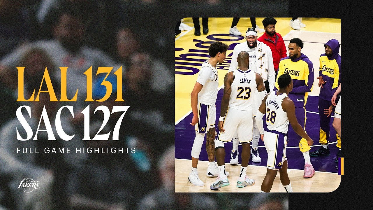 Lakers Grab Third Win in a Row | Full Highlights - YouTube