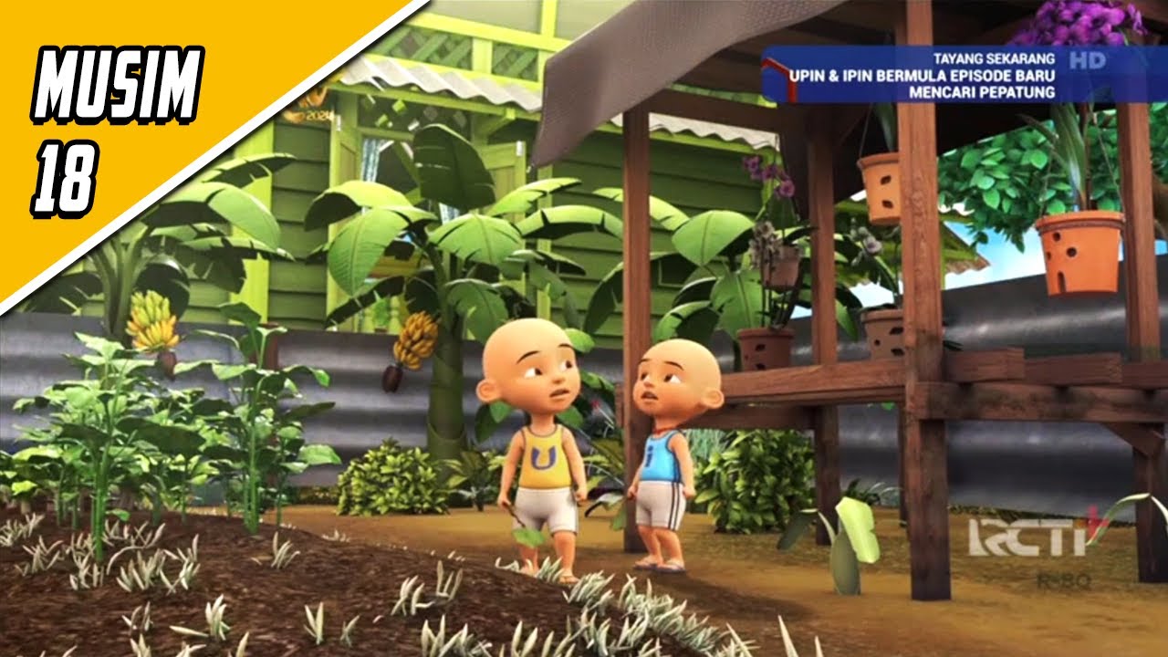 Upin & Ipin Musim 18 - Berburu Lalat di Kebun Opah | Upin Ipin Terbaru ...