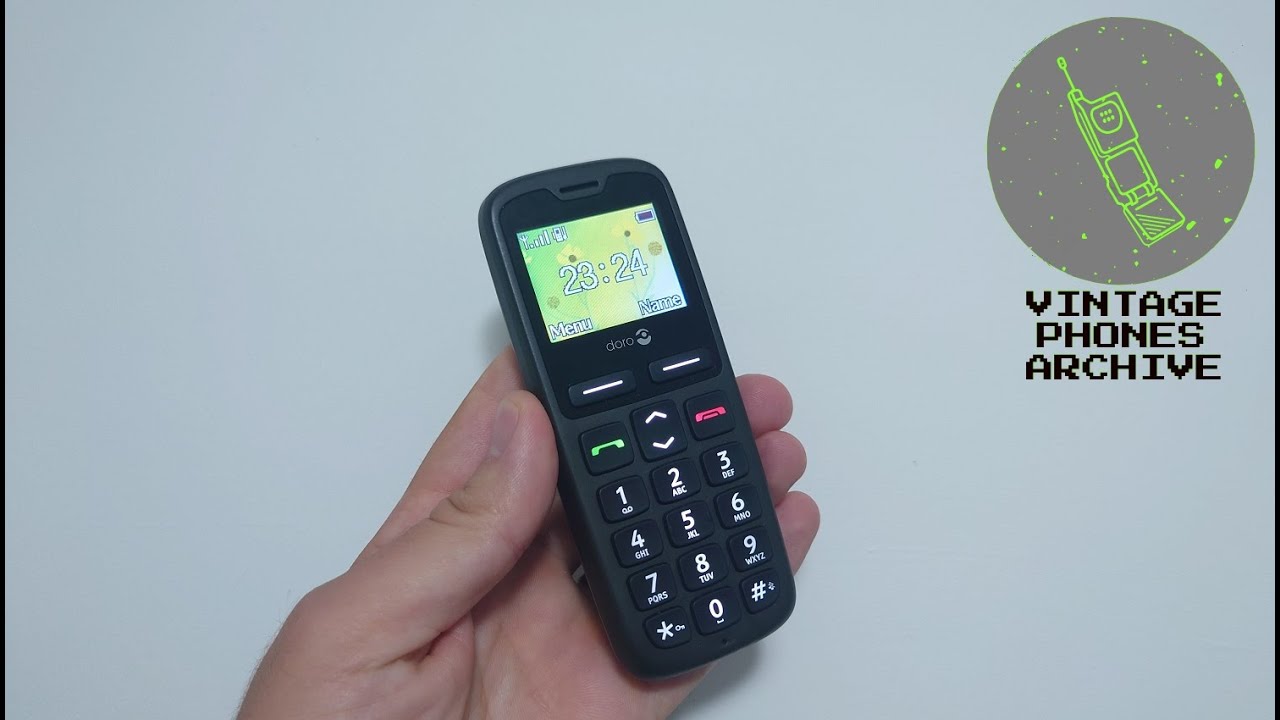 DORO PhoneEasy 505 Mobile phone menu browse, ringtones, games ...