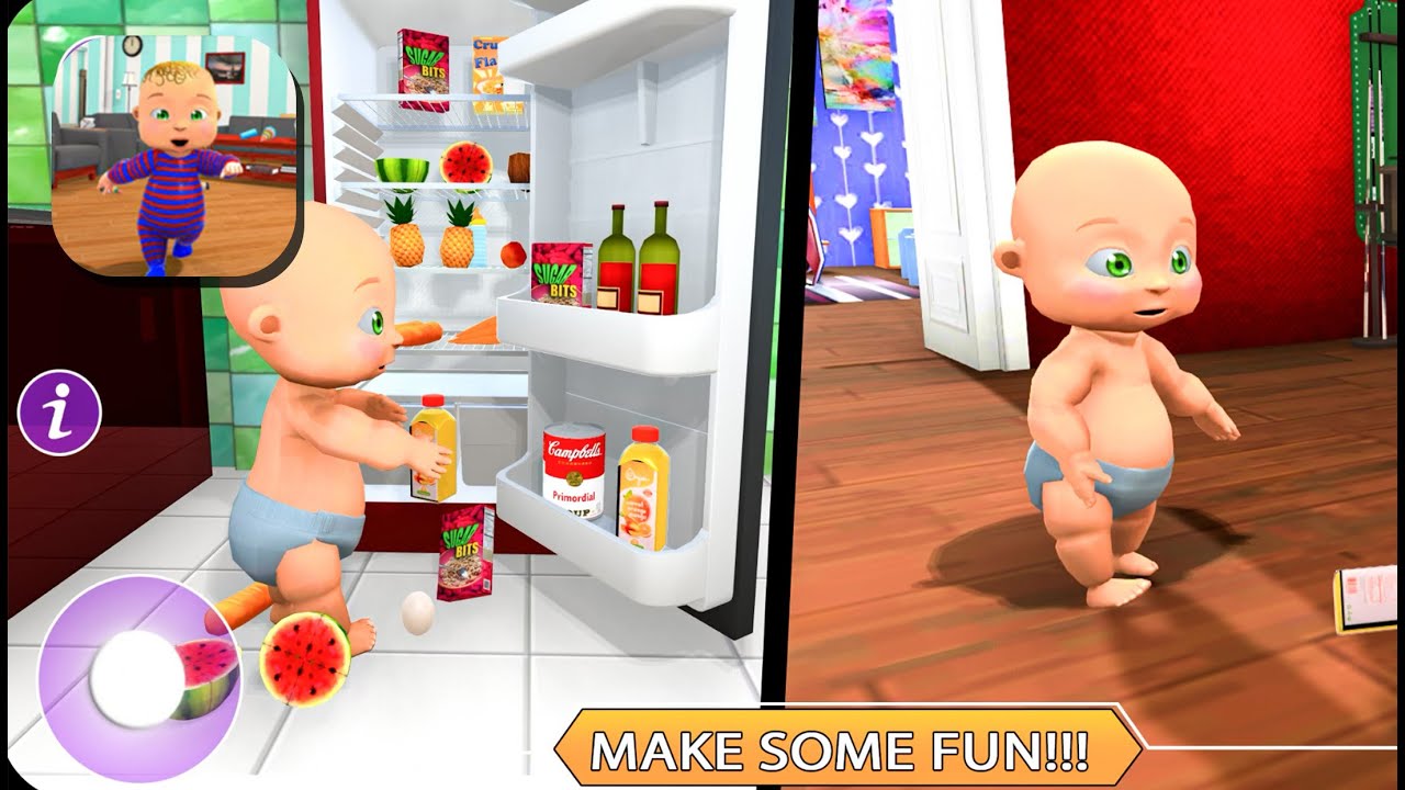 Baby Pranks Simulator Game - Gameplay Walkthrough - YouTube