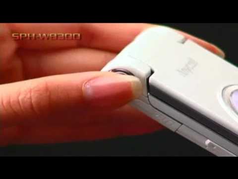 삼성전자 애니콜 매직홀폰 SPH-W8300 - 리뷰 - YouTube