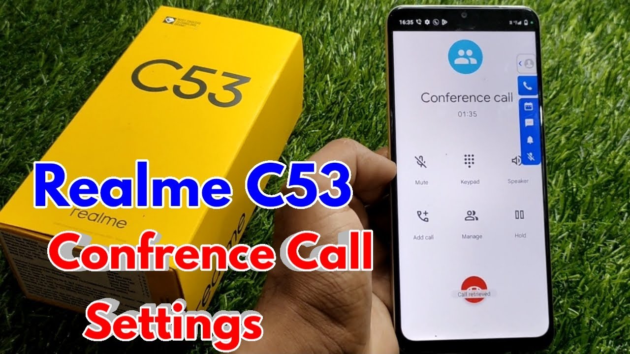 realme c53 conference call kaise kare, realme c53 confrence call - YouTube