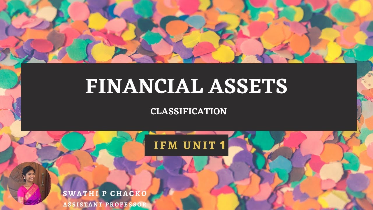 Classification of Financial Asset - YouTube
