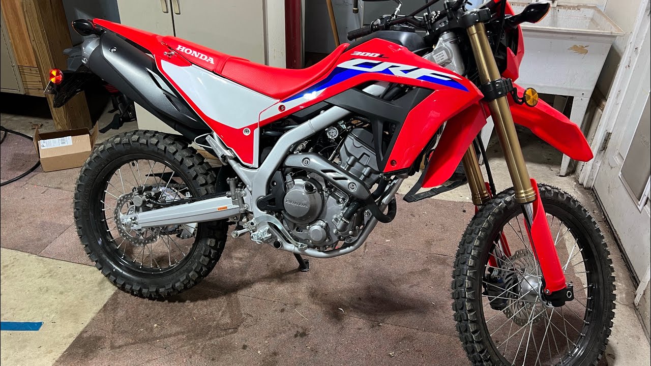 First Ride on the CRF300l adventure time! - YouTube