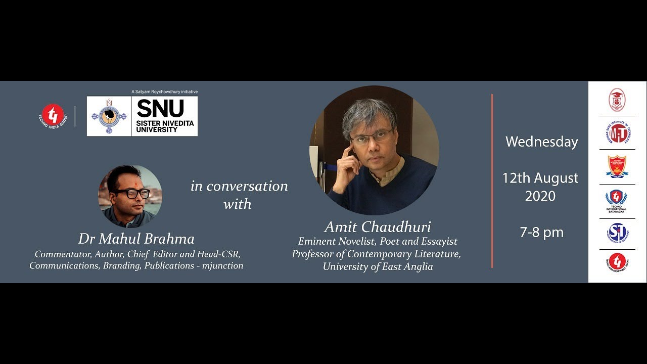 Author Dr Mahul Brahma in Conversation with Eminent Author Amit ...