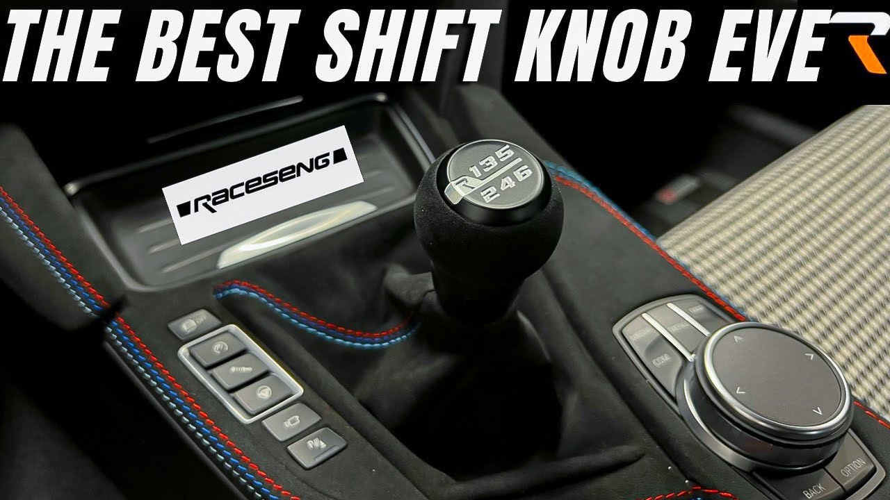 BMW F80 M3 Raceseng Alcantara Stratose Shift Knob Install! - YouTube