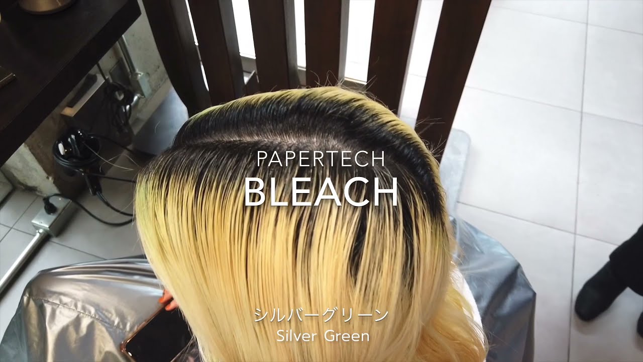 【Silver green】Paper bleach retouch process【ASIAN COLOR FES】 - YouTube