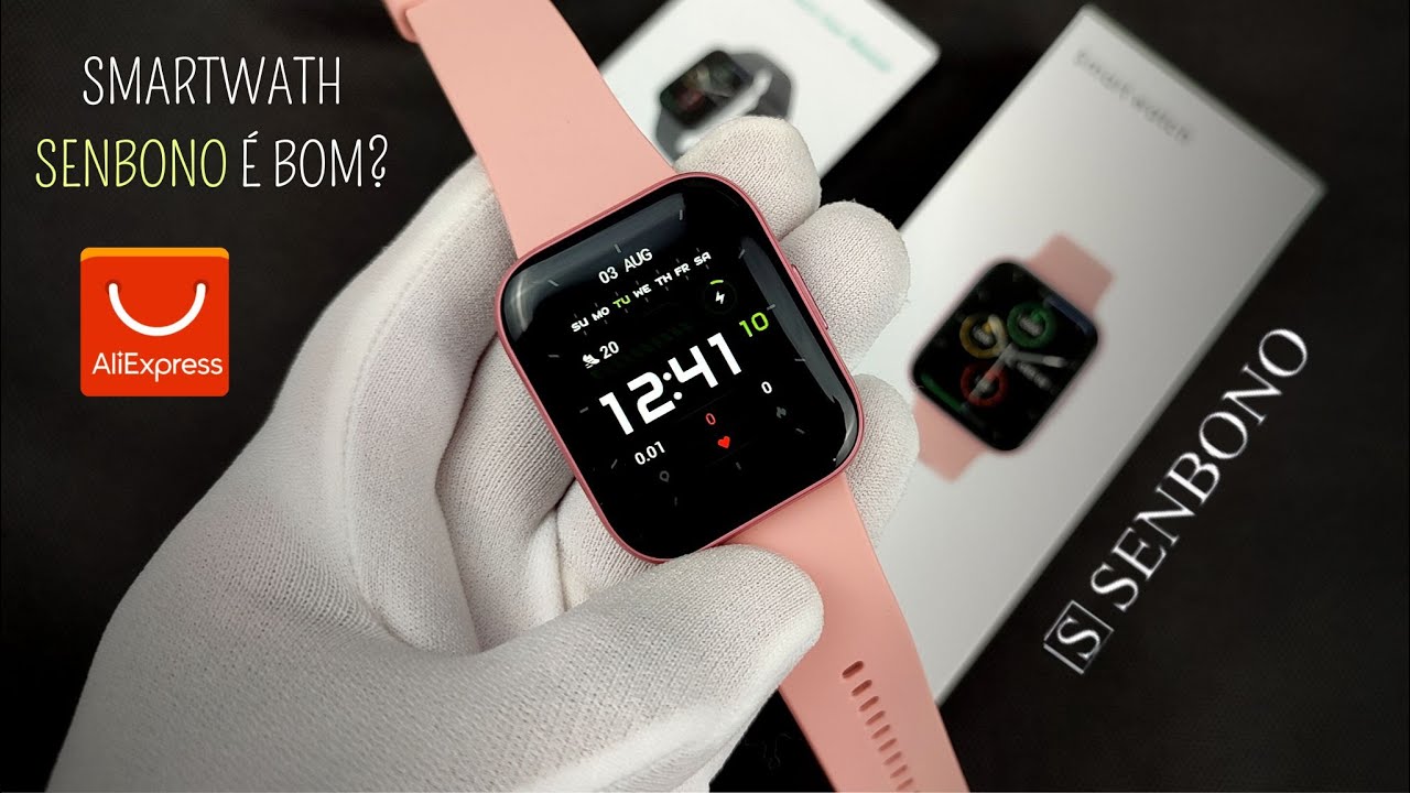 SMARTWATCH SENBONO é Bom? São originais? Vale a pena? Senbono P25 - YouTube