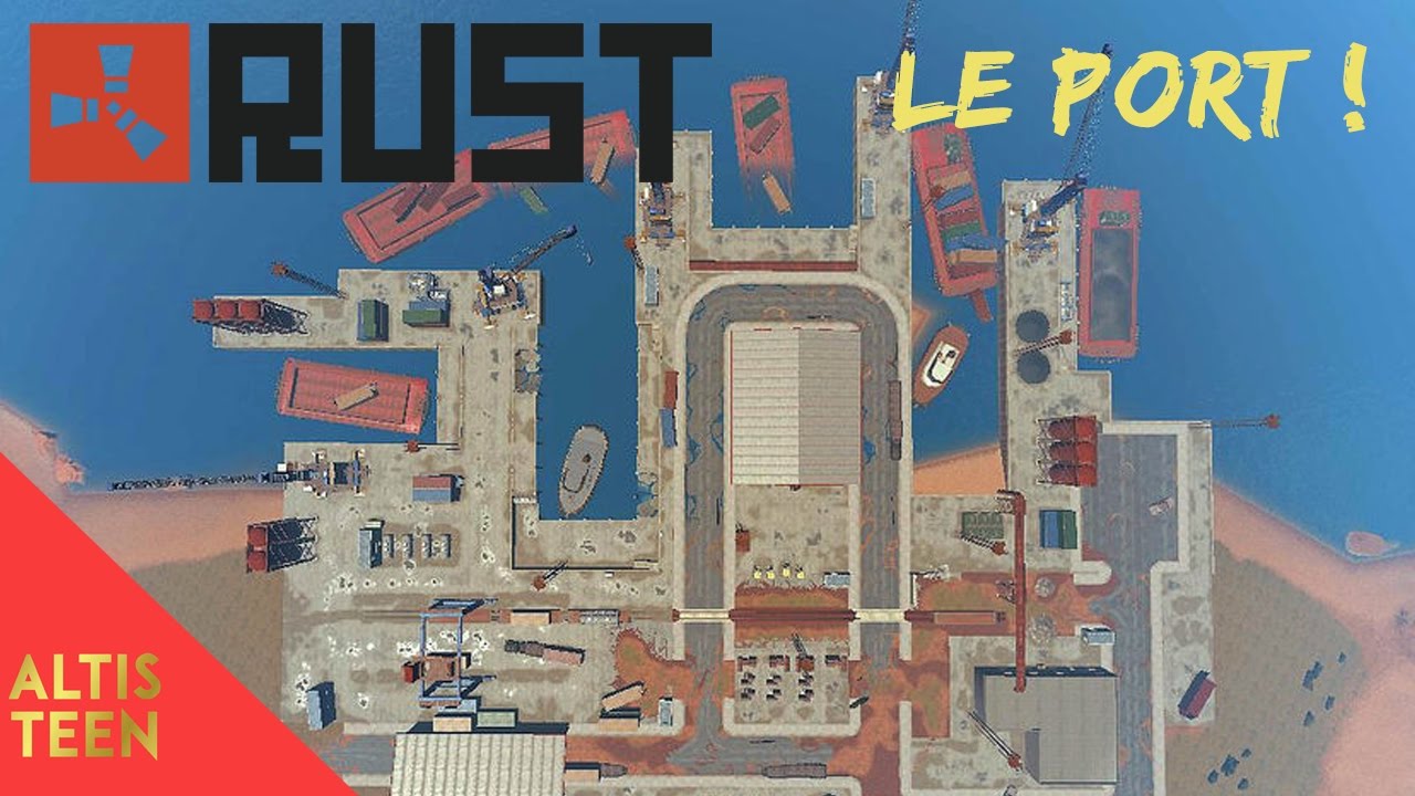 [FR] RUST - Découverte du Port ! - YouTube