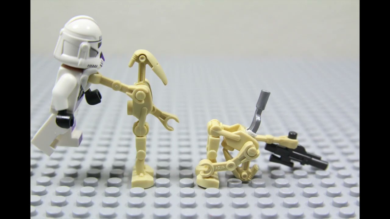 Droid fight scene! - YouTube