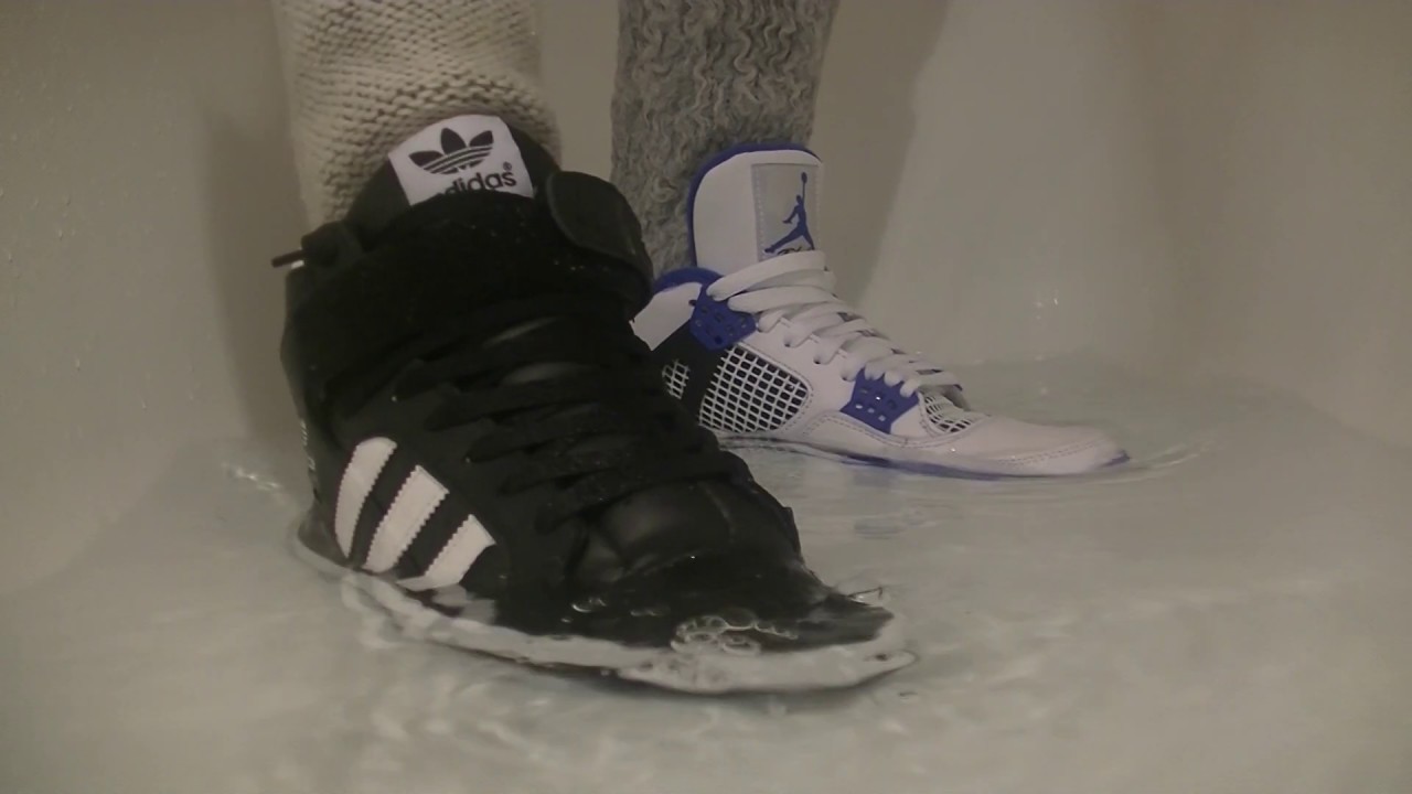 AIR JORDAN vs ADIDAS FORUM - YouTube